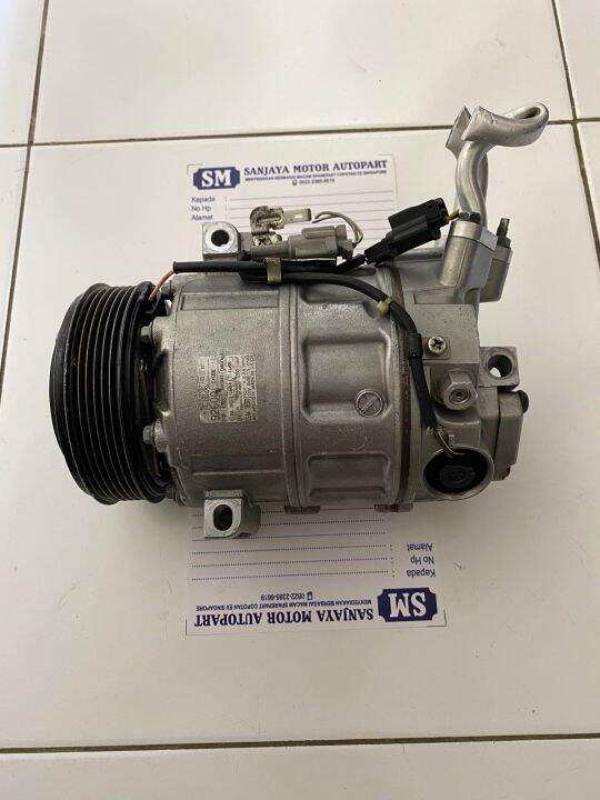 Kompresor ac compressor ac nissan xtrail T31 serena c25 serena c26 xtrail T31 2.0 2000cc ...