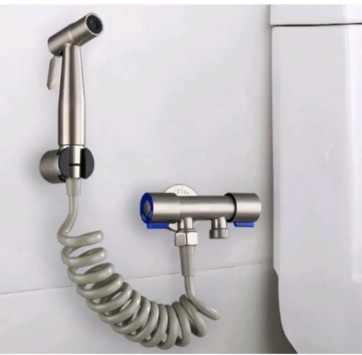 Stainless 304 Multi Function Angle Valve Bidet Set | Lazada PH