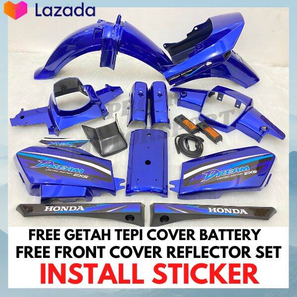 HONDA EX5/EX5 DREAM BODY COVER SET ( INSTALL STICKER )+FREE GIFT (READY ...