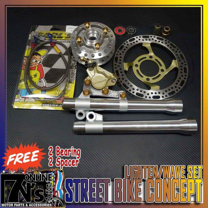 LIGHTEN FRONT SHOCK Street bike Concept (wave set) - Wave, Xrm ...