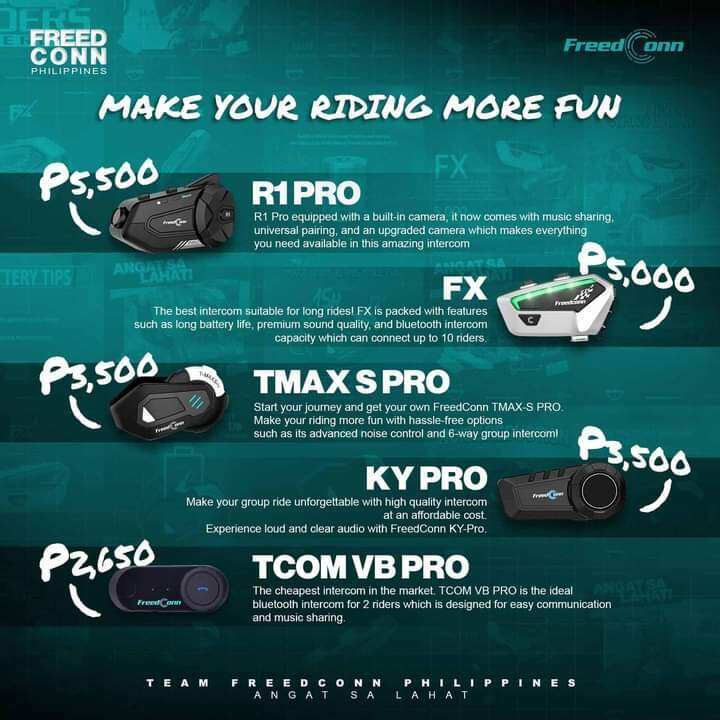 FREEDCONN HELMET BLUETOOTH INTERCOM | Lazada PH