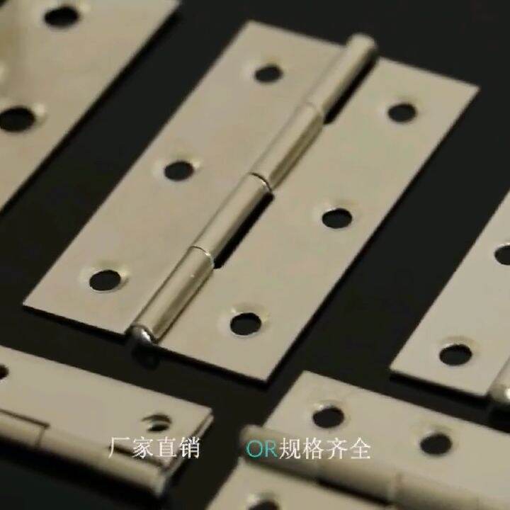 Stainless Steel Door Hinge With Screws Bisagra Folding Butt Hinges Mini ...