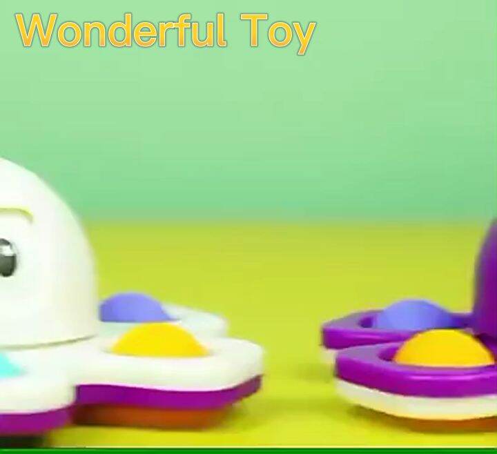 【Ready Stock】Flip Face-changing Octopus Squid Game Pop It Fidget Toy ...