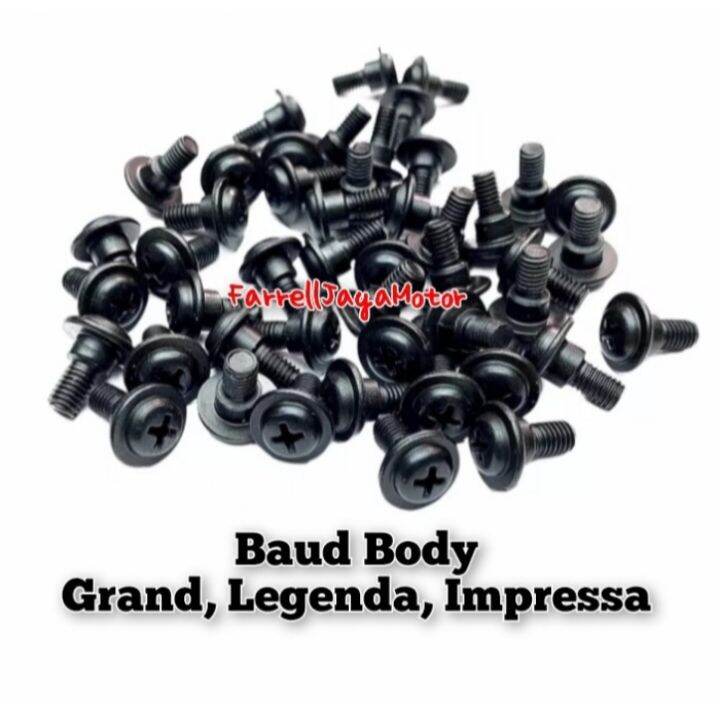Baut Baud Body Honda Astrea Grand Legenda Impressa HITAM | Lazada Indonesia