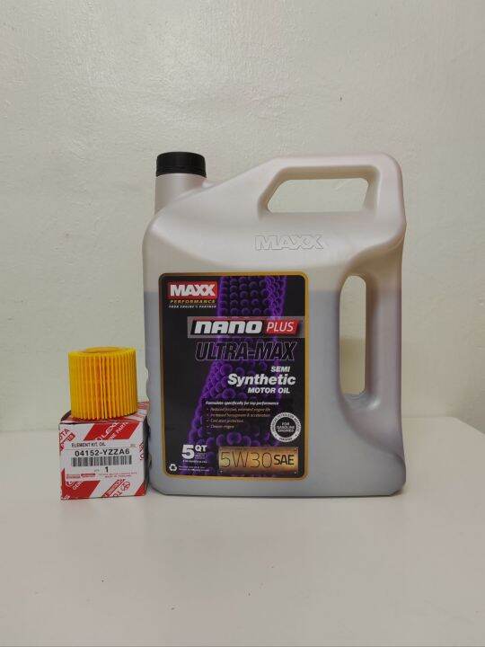Maxx Performance Nano Plus Ultra-Max Semi Synthetic Motor Oil 5W30 ...