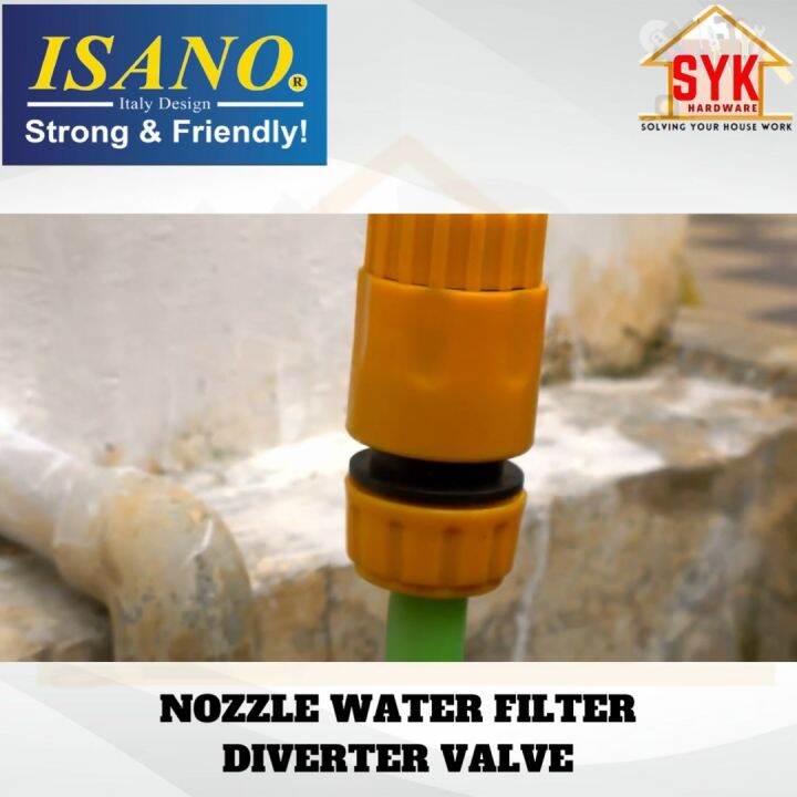 SYK Isano 3100BN Eco Brass Nozzle Water Filter Diverter Valve Water ...