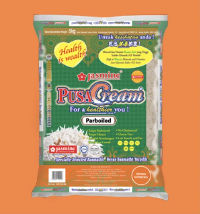 BERAS JASMINE PUSA CREAM 5KG | Lazada