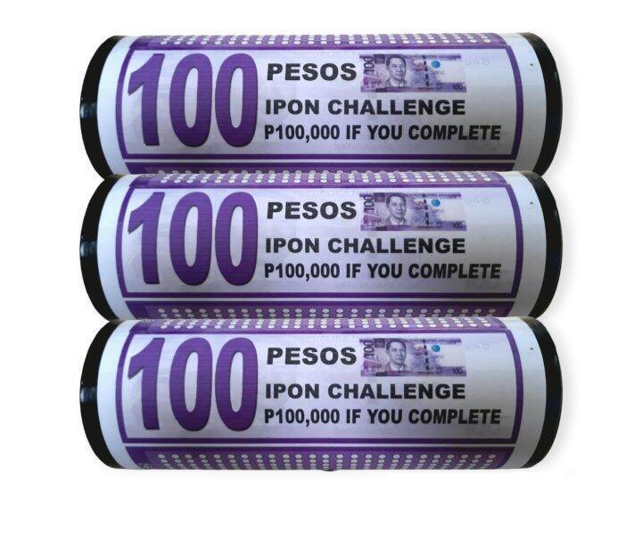 100 Peso Bill Ipon Challenge Alkansya | Lazada PH