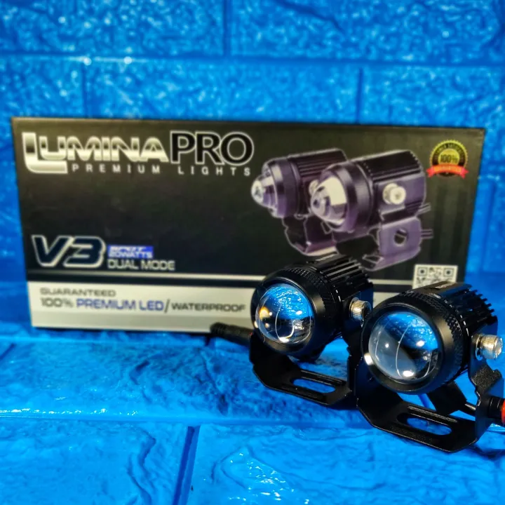 Lumina PRO Mini Driving Light V3 (Dual Mode, White/Yellow) | Lazada PH