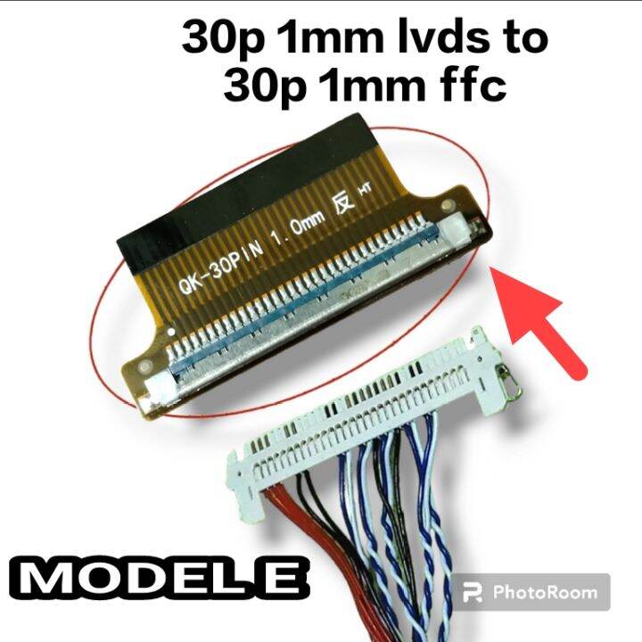 converter adapter modifan 30 pin lvds to 30 pin ffc 0fc flexibel ...