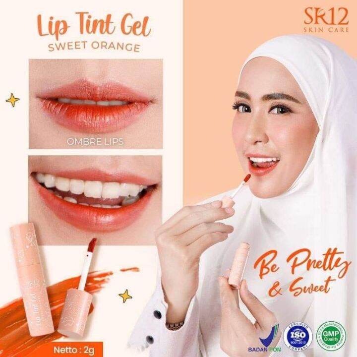 lip tin sr12/lip tin gel/lipstik korea/lip stik tahan lama/lip matte tahan lama | Lazada Indonesia