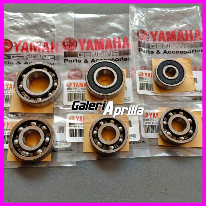 BEARING SET RASIO GEARBOX YAMAHA NMAX AEROX LEXY FREEGO KOYO JAPAN ...