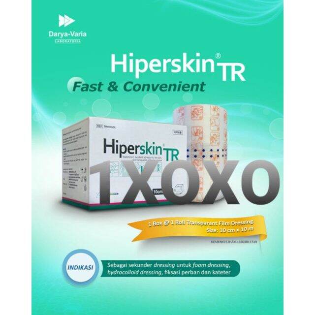 Hiperskin TR Transparan film Dressing Anti Air TFD | Lazada Indonesia
