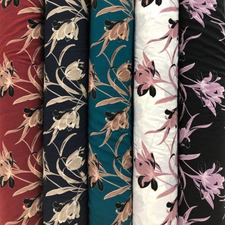 kain motif bunga meteran isi 3 meter | Lazada Indonesia