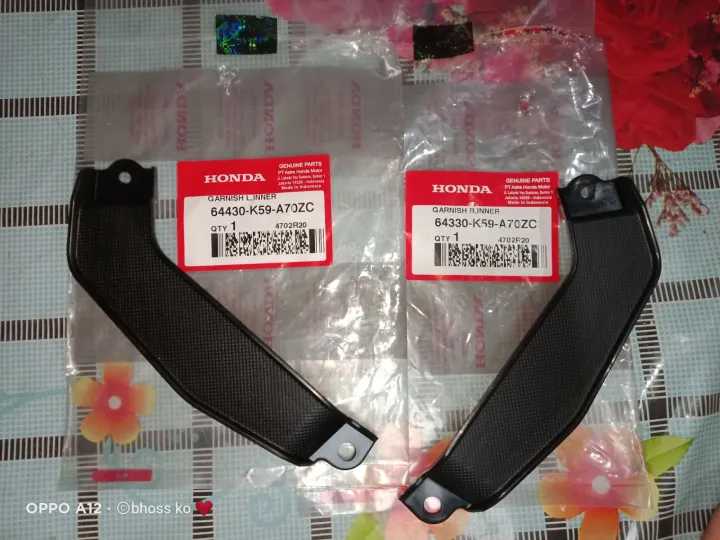 ORIGINAL HONDA CLICK V2 125i / 150i SET GARNISH SMALL WING VARIO ...