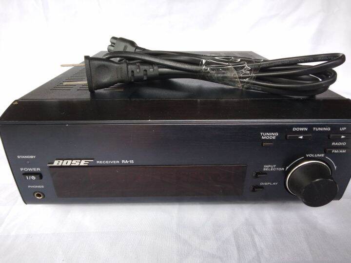 BOSE RECEIVER RA-15 แอมปขยายฯ พร้อมวิทยุ AM-FM เพิ่มอรรถรสในการฟังจาก ...