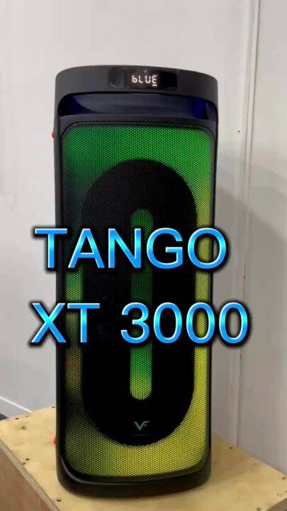 Vinnfier Tango XT3000 WMU 600W Bluetooth Potable HI-FI Loud Speaker PartyBox Karaoke Speaker FM ...