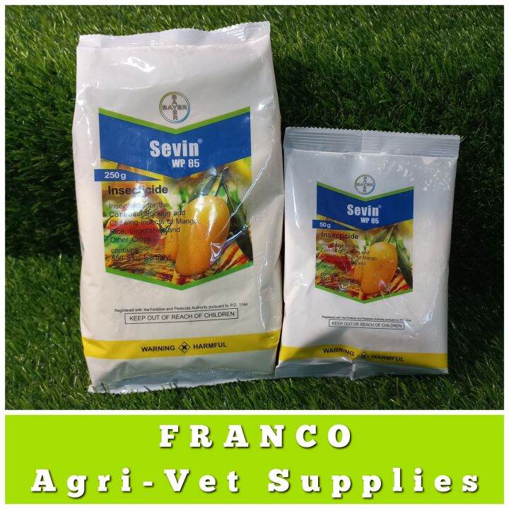 Sevin WP 85 Insecticide ( 250 grams / 50 grams ) | Lazada PH