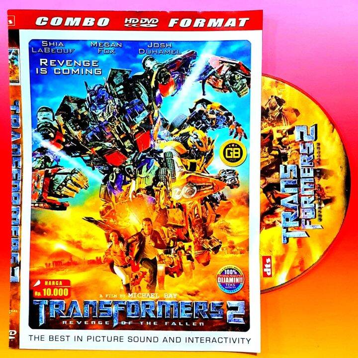 KASET DVD FILM TRANSFORMERS KE 2-DVD TRANSFORMERS - KASET FILM ...