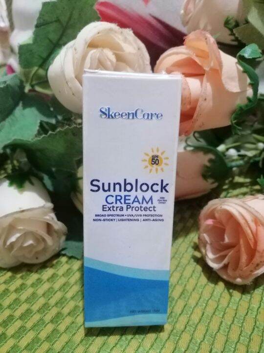 SUNBLOCK SPF45 CREAM, 100%ORIGINAL Protection.sa init AND Whitening ...