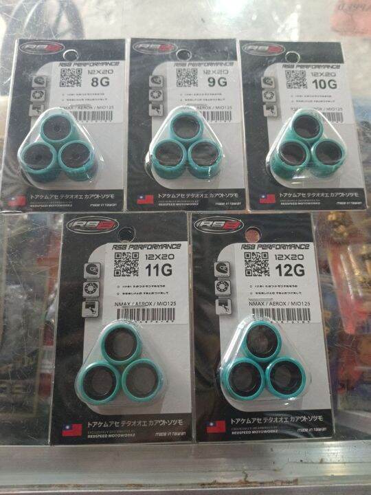 rs8 roller ball nmax/aerox/mioi125 8g to 12g | Lazada PH