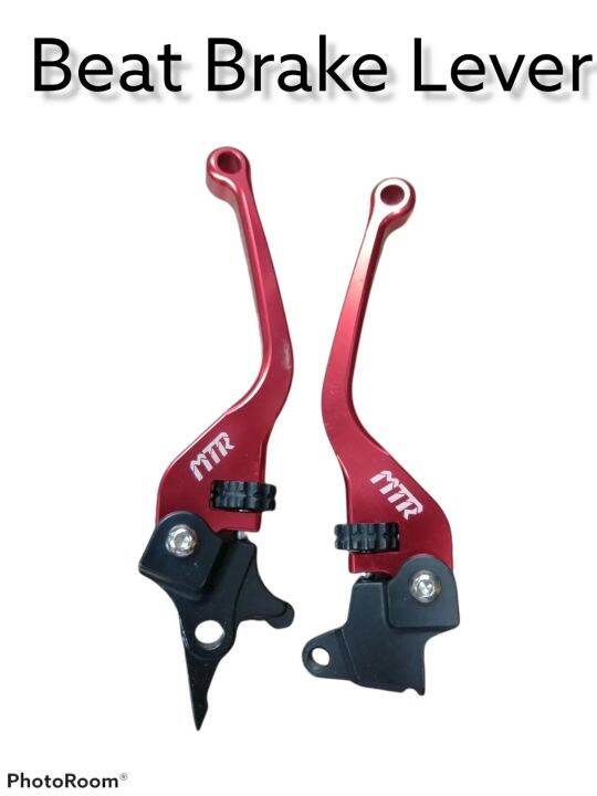 Brake Lever BEAT CARB/BEAT FI STANDARD MTR brand (Red Color) | Lazada PH