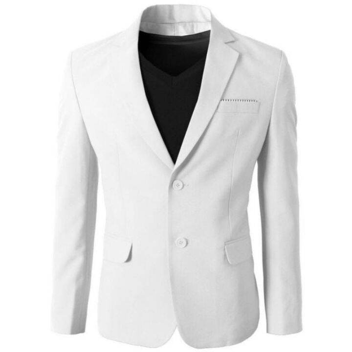 Jas pria full putih - Jas putih pria - Jas kantor putih | Lazada Indonesia