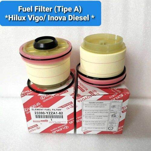 fuel filter solar innova diesel Fortuner hilux vigo | Lazada Indonesia