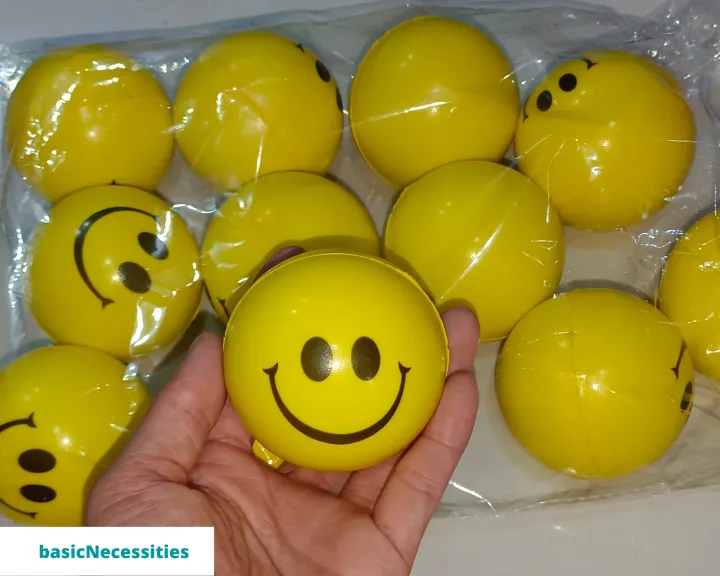 Stress Ball,Stress Reliever,Smilee and balls designs | Lazada PH