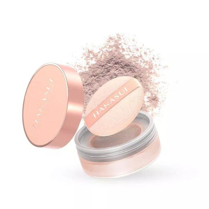 HANASUI Perfect Fit Setting Powder | Loose Powder | Bedak Tabur Hanasui ...