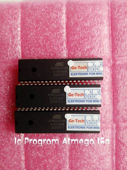 Original IC Program Pom Mini Atmega 16A Isi Program Pertamini Versi ...