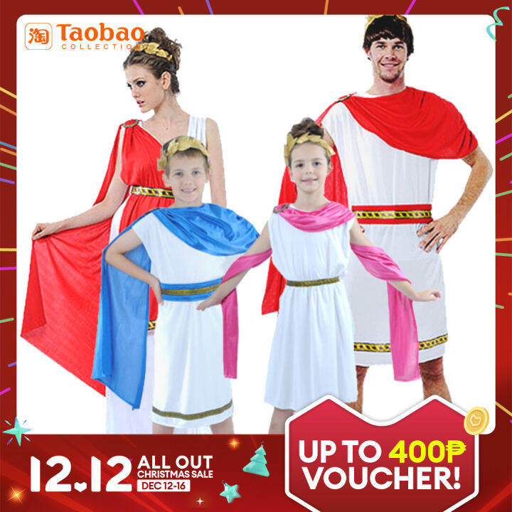 Halloween Couple Cos Ancient Greek God of War Athena Roman Prince Men ...