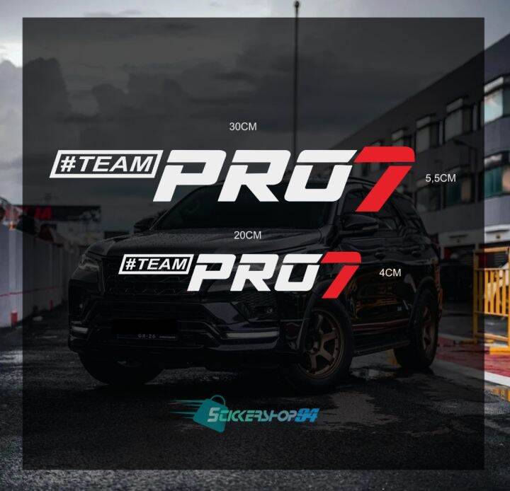 stiker cutting team pro 7 | Lazada Indonesia