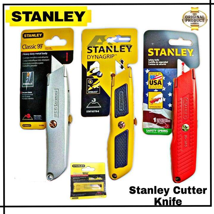 Stanley Utility Cutter Knife and Spare Blade # 10-099 | Lazada PH