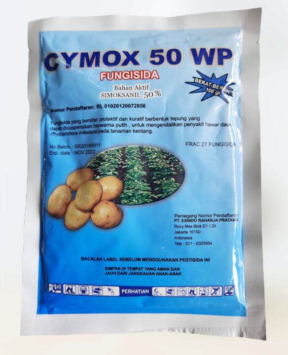 FUNGISIDA CYMOX 50WP untuk mengendalikan penyakit hawar daun pada tanaman horti | Lazada Indonesia