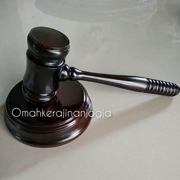 palu hakim kayu untuk persidangan | Lazada Indonesia