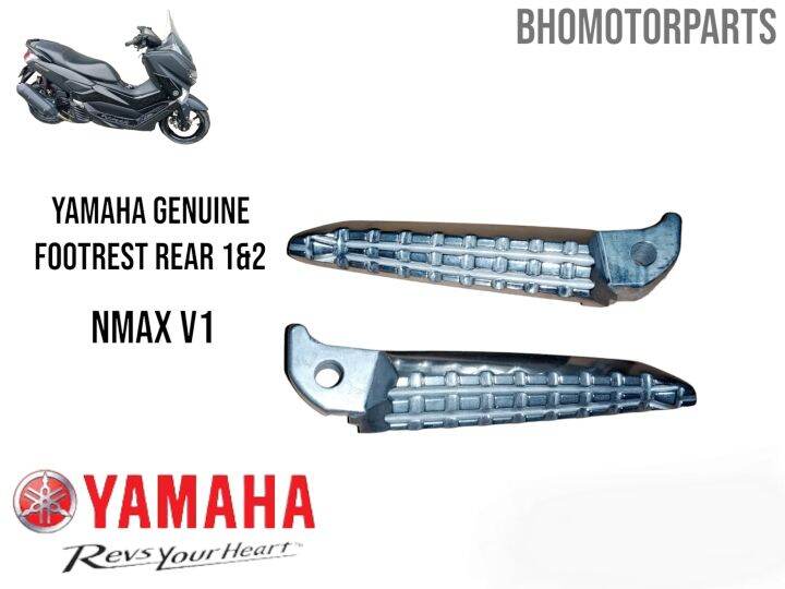 Yamaha Genuine Footrest Rear 1&2 Nmax V1 | Lazada PH