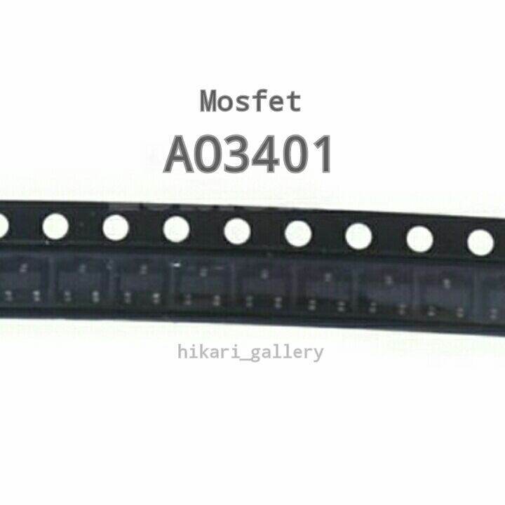 Mosfet AO3401 P-Channel 30Volt 4A A19T SOT-23 | Lazada Indonesia