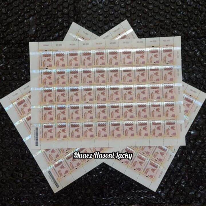 Materai Tempel 10000 Asli Peruri Original | Lazada Indonesia