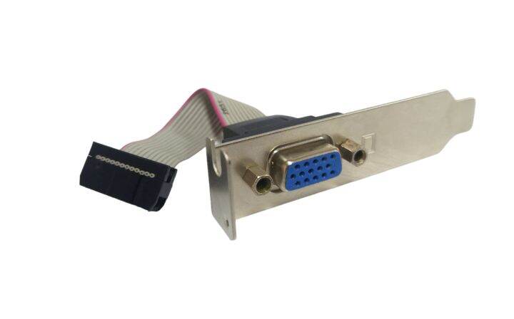 เซตขาการ์ดจอเคสเล็ก + สาย vga 12 pin + น็อต2ตัว | Lazada.co.th