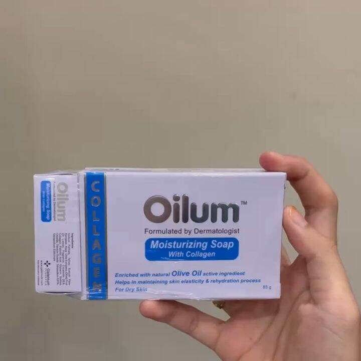 Oilum Moisturizing Soap With Collagen (85g + 20g) | Lazada