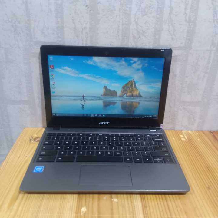 Acer Chromebook C710, Intel Celeron - 3955U, OS Windows 10, Seri Baru ...