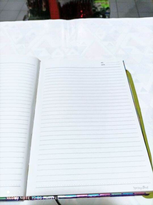 SPRING LEAF HARDBOUND BOOKBIND NOTEBOOK | Lazada PH