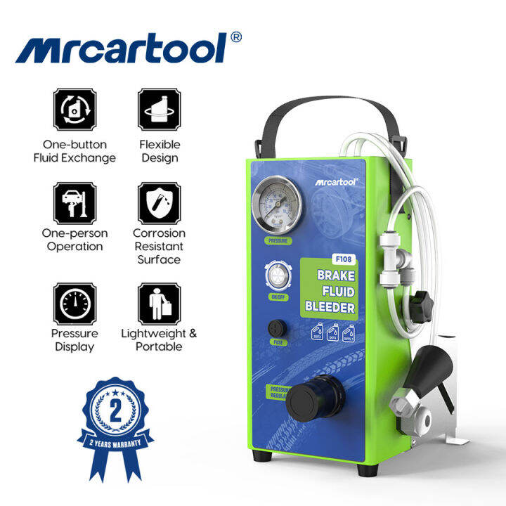 MRCARTOOL F108 Vehicles Pulsating Brake Oil Exchanger 220V Automotive ...