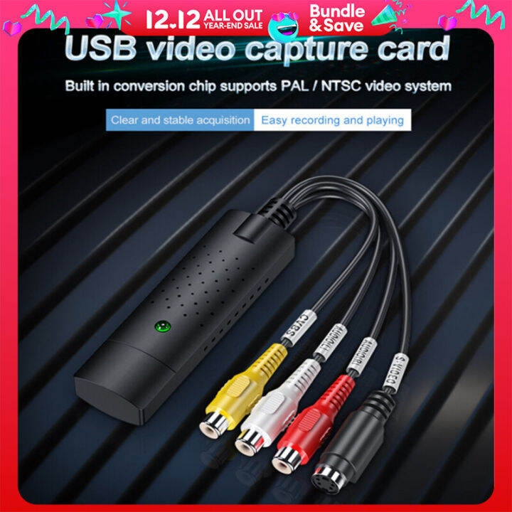 S1 LccKaa USB Audio Video Capture Card Adapter with USB cable USB 2.0 ... S1 LccKaa USB Audio Video Capture Card Adapter with USB cable USB 2.0 ...