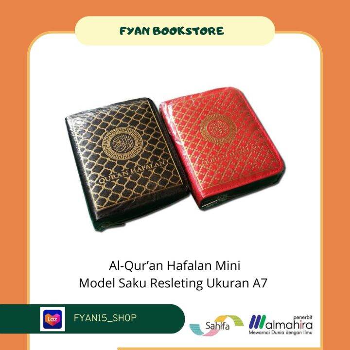 Fyan Bookstore: Al-Qur’an Hafalan Mini Al-Mahira Model Saku Resleting ...