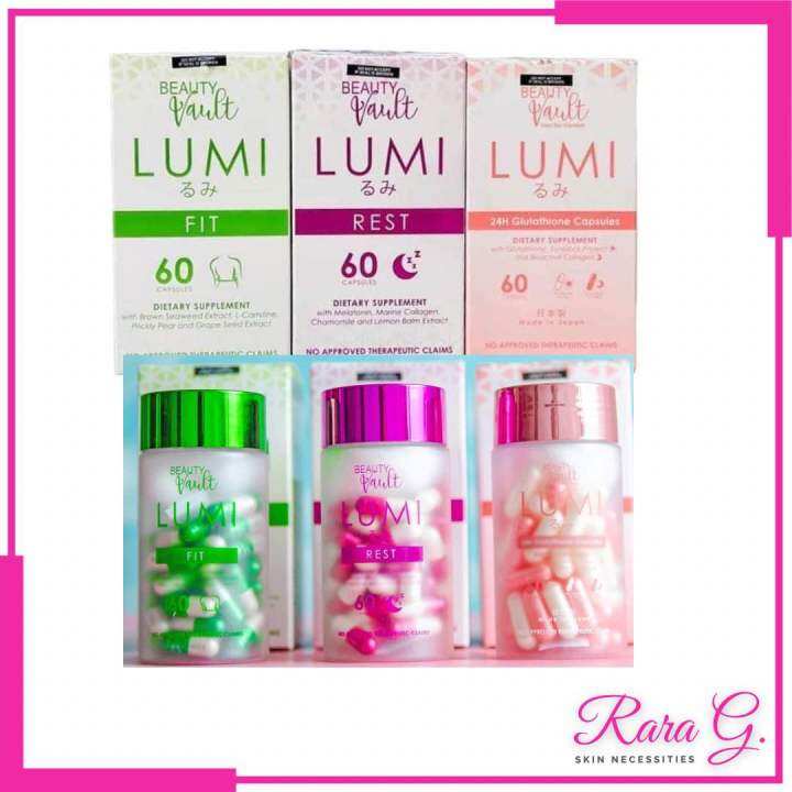 Lumi Gluta Capsule, Lumi Fit , Lumi Rest | Lazada PH