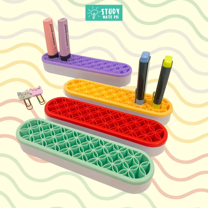 [STUDYMATE] Highlighter Stand / Brush Stand / Desktop Organizer | Lazada PH