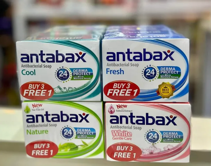 antabax antibacterial soap 4 bars | Lazada PH