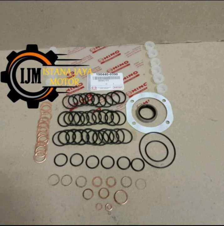 REPAIR KIT INJEKSI PUMP ATAU ORING KIT SET INJEKSI PUMP HINO HO7C HOP ...